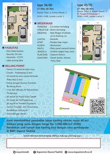 Isra Residence, Tani Mulya – Info Perumahan Bandung